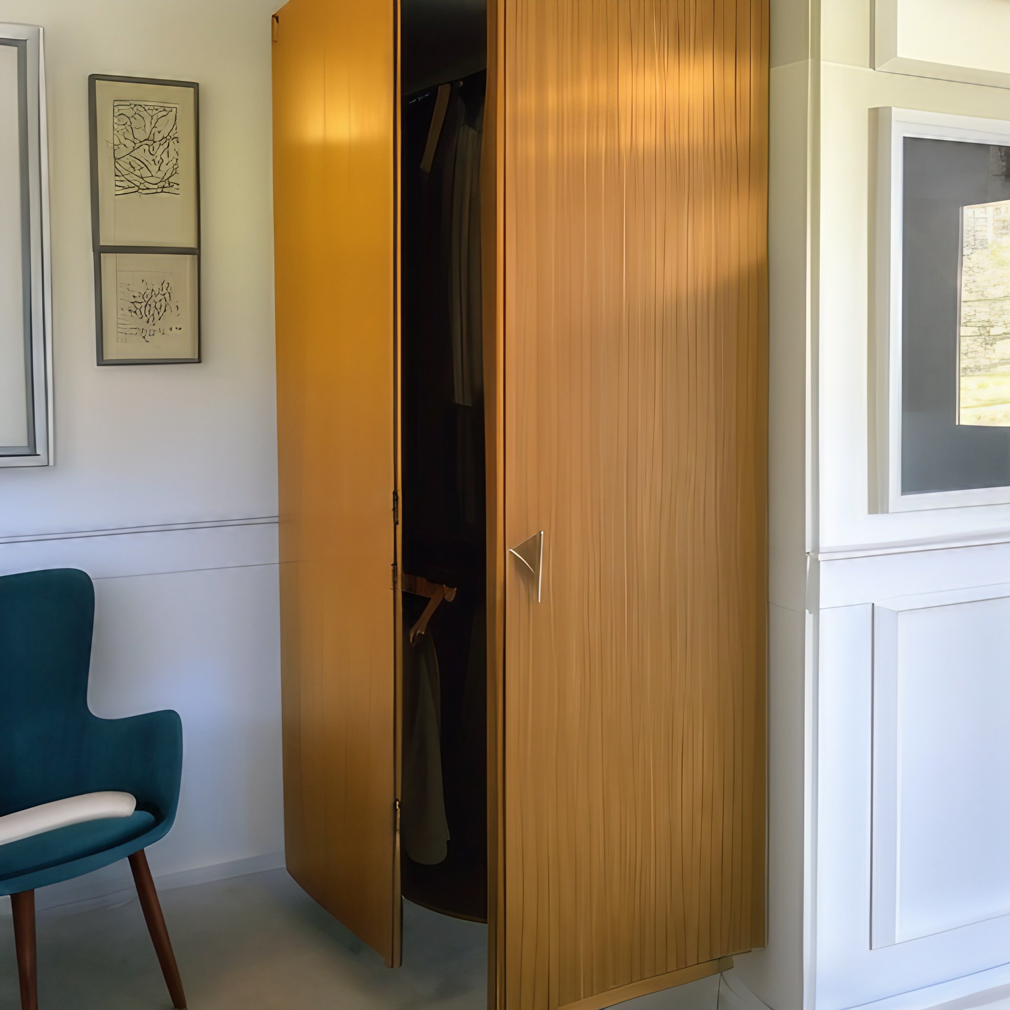 Midcentury Modern Closet Doors - Architecture Adrenaline