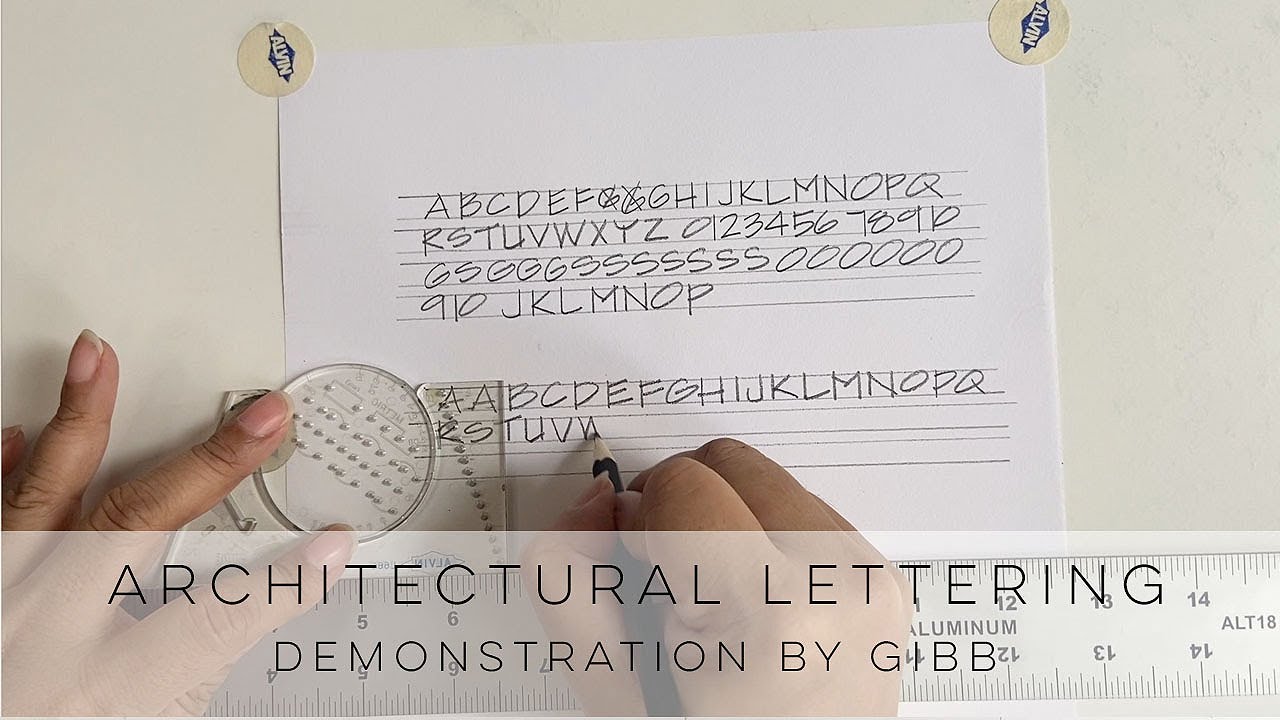 Architectural Lettering - ArchitectureADRENALINE