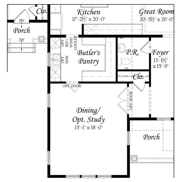Butler Pantry Floor Plan - Architecture ADRENALINE