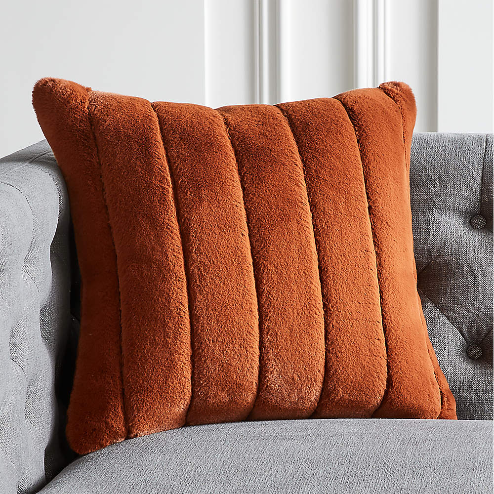 Rust Throw Pillow