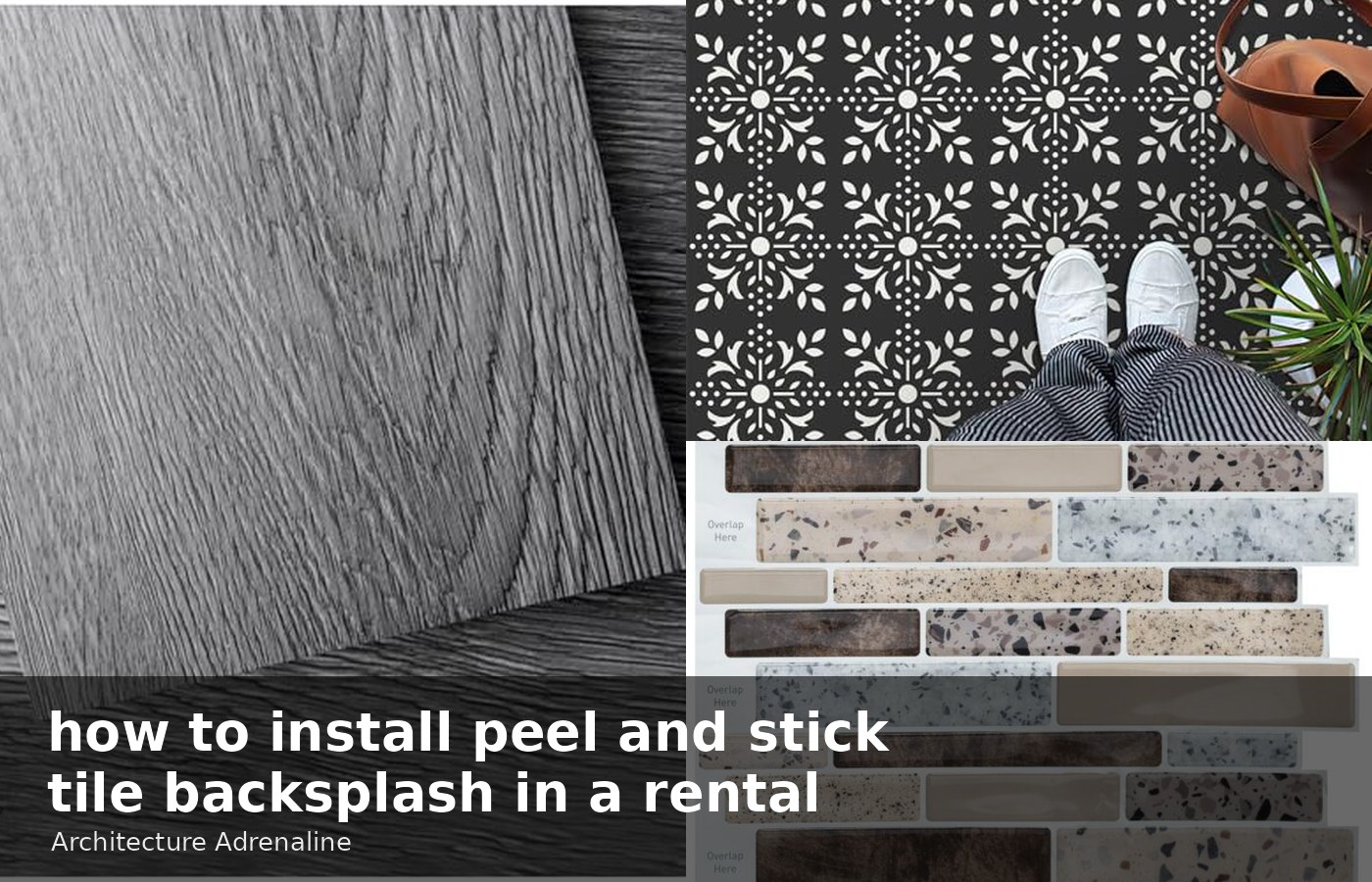 How To Install Peel And Stick Tile Backsplash In A Rental